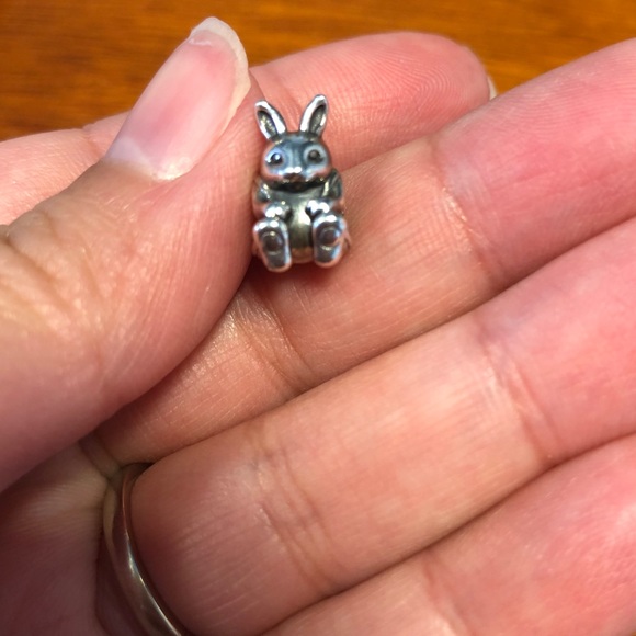 Pandora | Jewelry | Rare Easter Bunny Pandora Charm | Poshmark